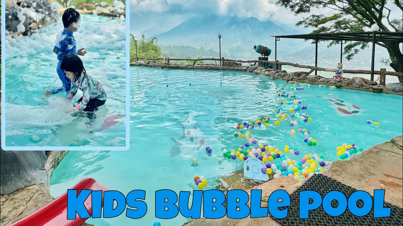 ALMEER & ALICIA BERENANG DI KIDS BUBBLE POOL! SERU BANGET . . . - YouTube