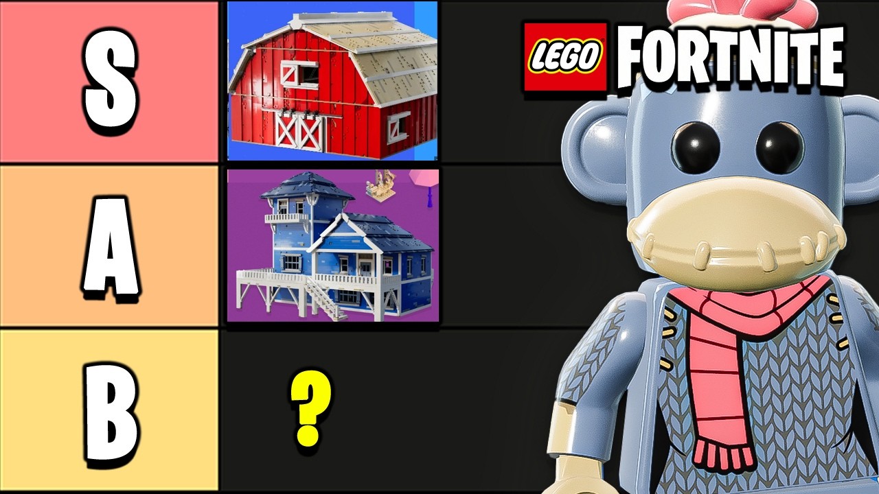 Ranking All the LEGO Build Sets from the Fortnite Item Shop - YouTube