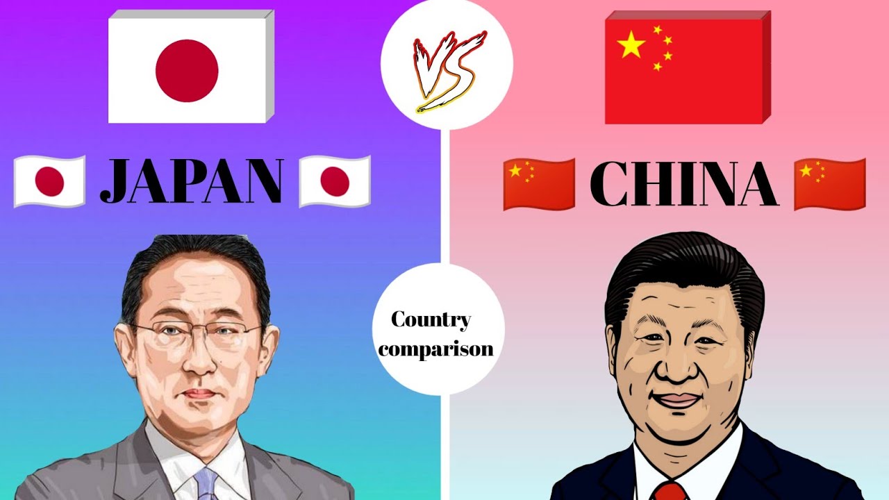 Japan vs China | Country Comparison 2022 | 🇯🇵 vs 🇨🇳 - YouTube