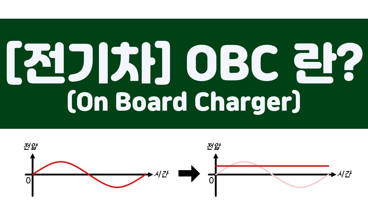 [전기차] Obc란?? (On Board Charger) | 전기차 obc 최신