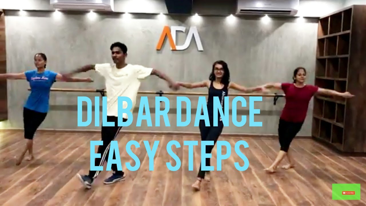 MUST WATCH Easy dance steps on DILBAR - YouTube