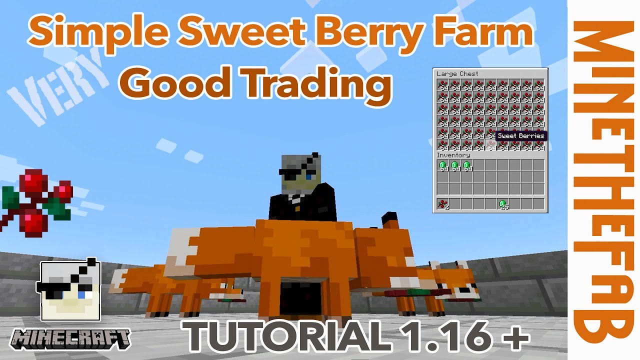 Very Simple Sweet Berry Farm - Good Emerald Trading - YouTube