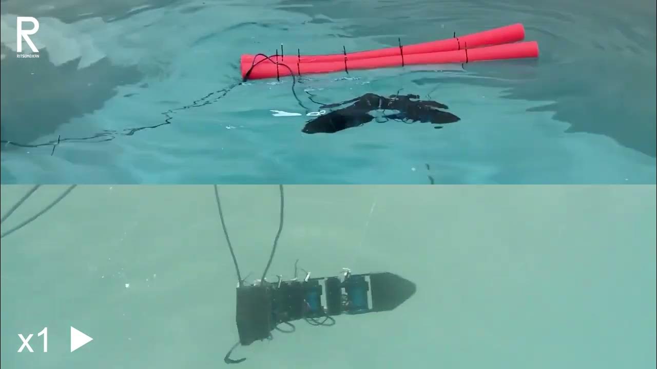 Swimming Test of a Snake Robot with Submergible Geared Electric Servo ...