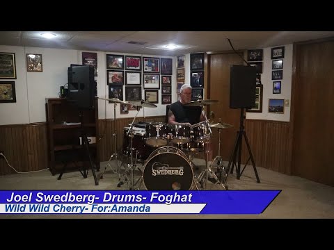Joel Swedberg- Drums- Foghat- Wild Wild Cherry