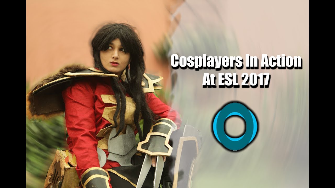 Indian Gaming Cosplayers At ESL 2017 | Best Cosplay In India - YouTube