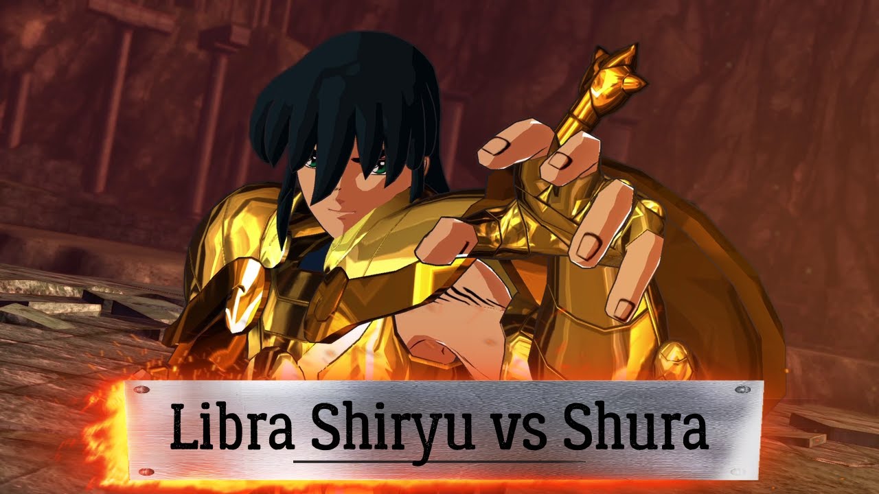 Saint Seiya: Soldiers Soul - Libra Shiryu vs Shura (God Cloth) (3 Round ...