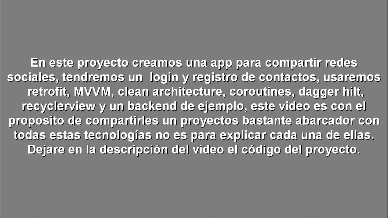 [TUTORIAL] CONSUMO de API AVANZADO en KOTLIN (GET, POST, RETROFIT, MVVM, CLEAN ARCHITECTURE ...