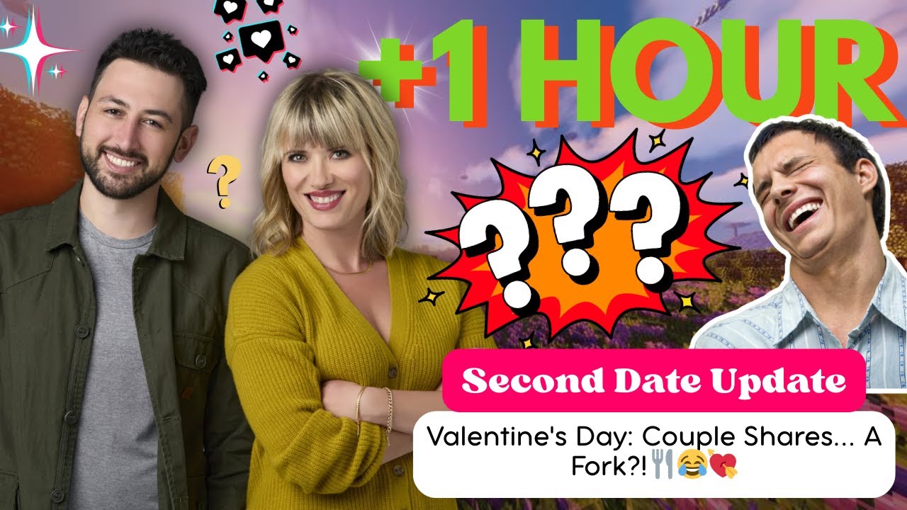 Valentine's Day: Couple Shares... A Fork?! | Second Date Update - YouTube