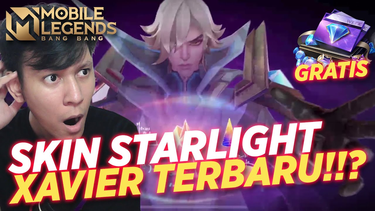 REVIEW SKIN STARLIGHT XAVIER!! GILAK KEREN BANGET INI MAH!! - MLBB ...