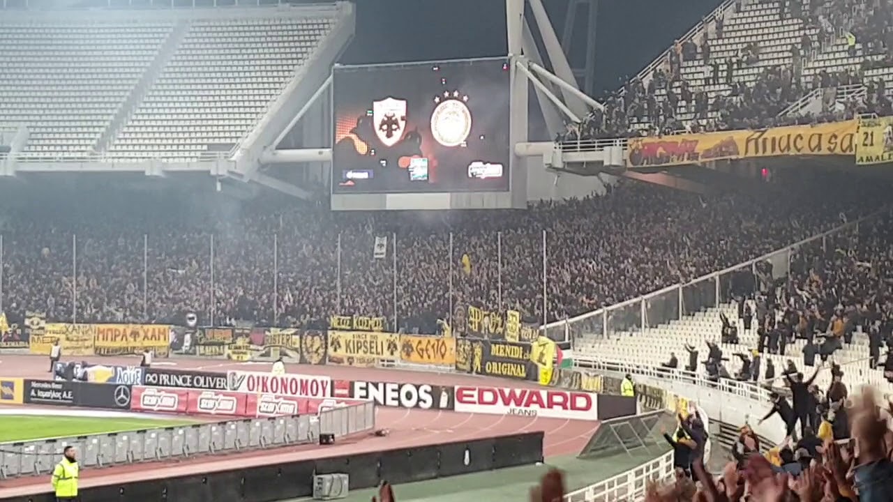 ΑΕΚ ΟΛΥΜΠΙΑΚΟΣ 0-0 - YouTube