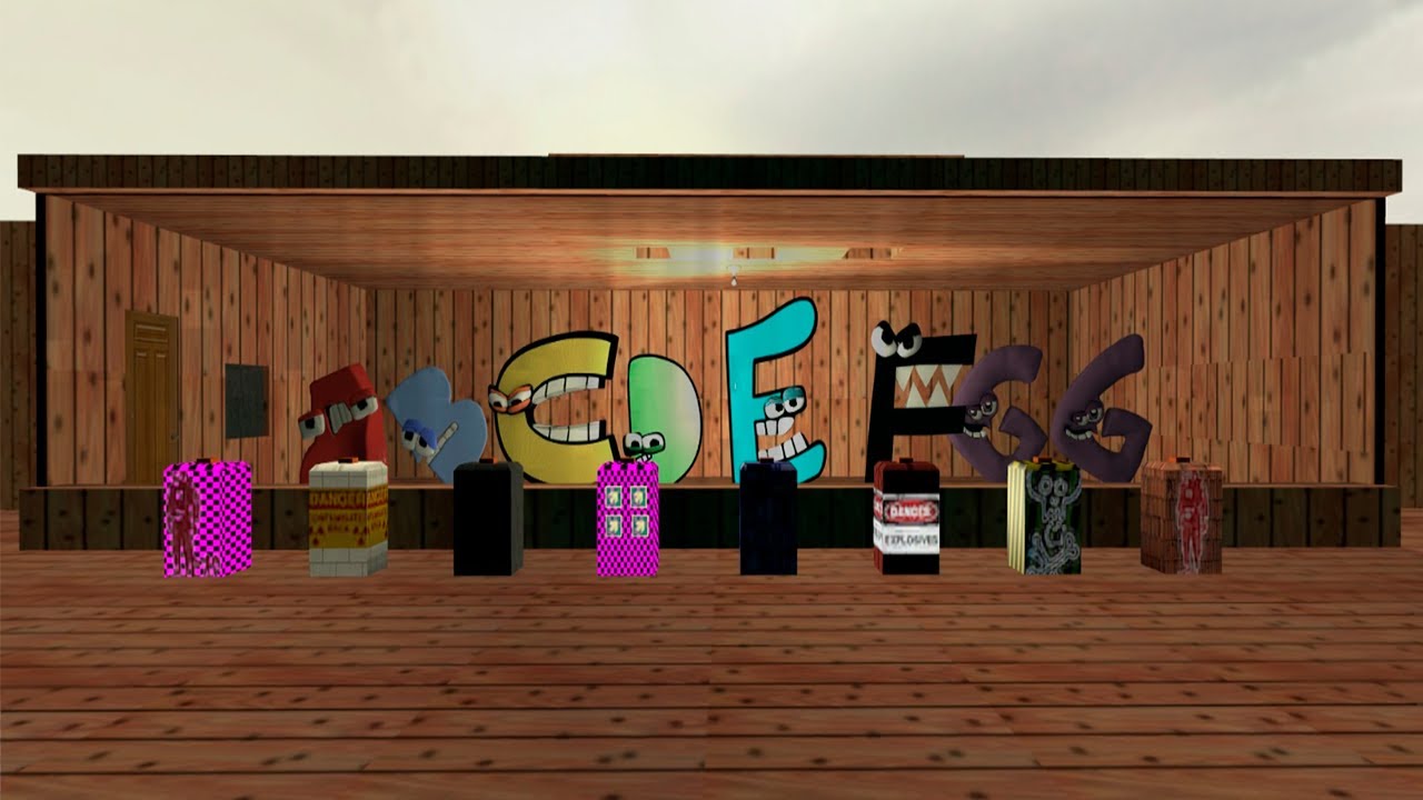 CRUSHING TEST ALL ALPHABET LORE IN A GMOD ! - Garry's Mod - YouTube