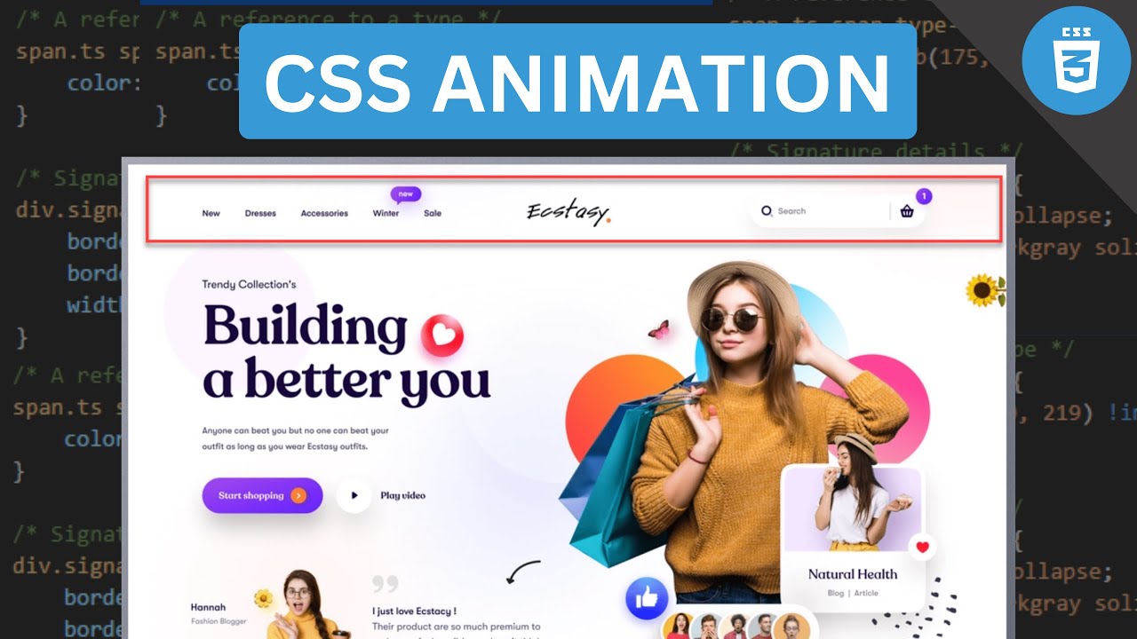 CSS Animation - HTML CSS Full Course - YouTube