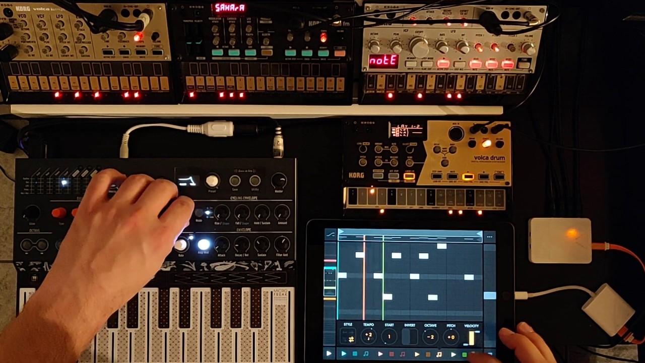 #Jamuary2020 Day 28: Fugue Machine (Midi Keys/Bass/FM/MicroFreak) - YouTube