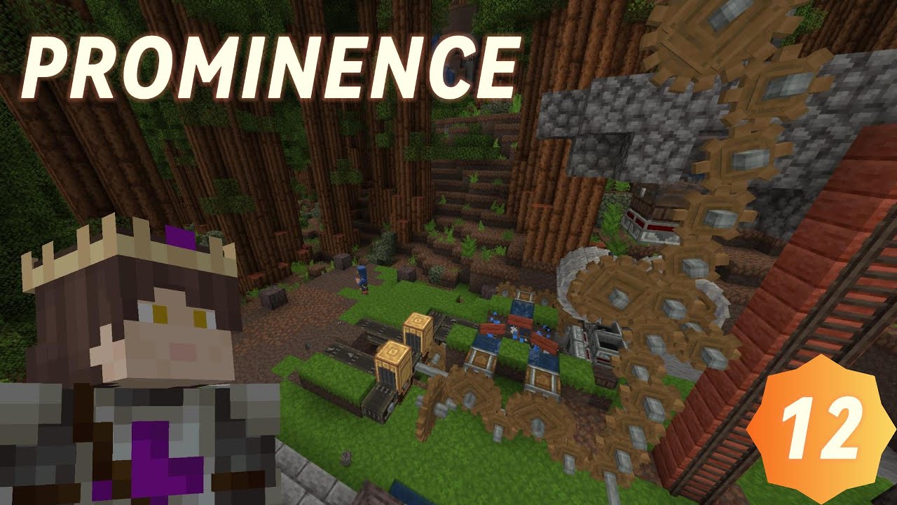 Minecraft Prominence Ep. 12 Getting this Factory Started! - YouTube