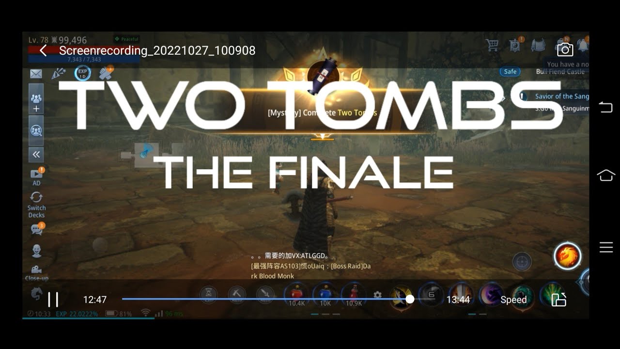 MIR4 | TWO TOMBS THE FINALE | MYSTERY UNLOCKED - YouTube