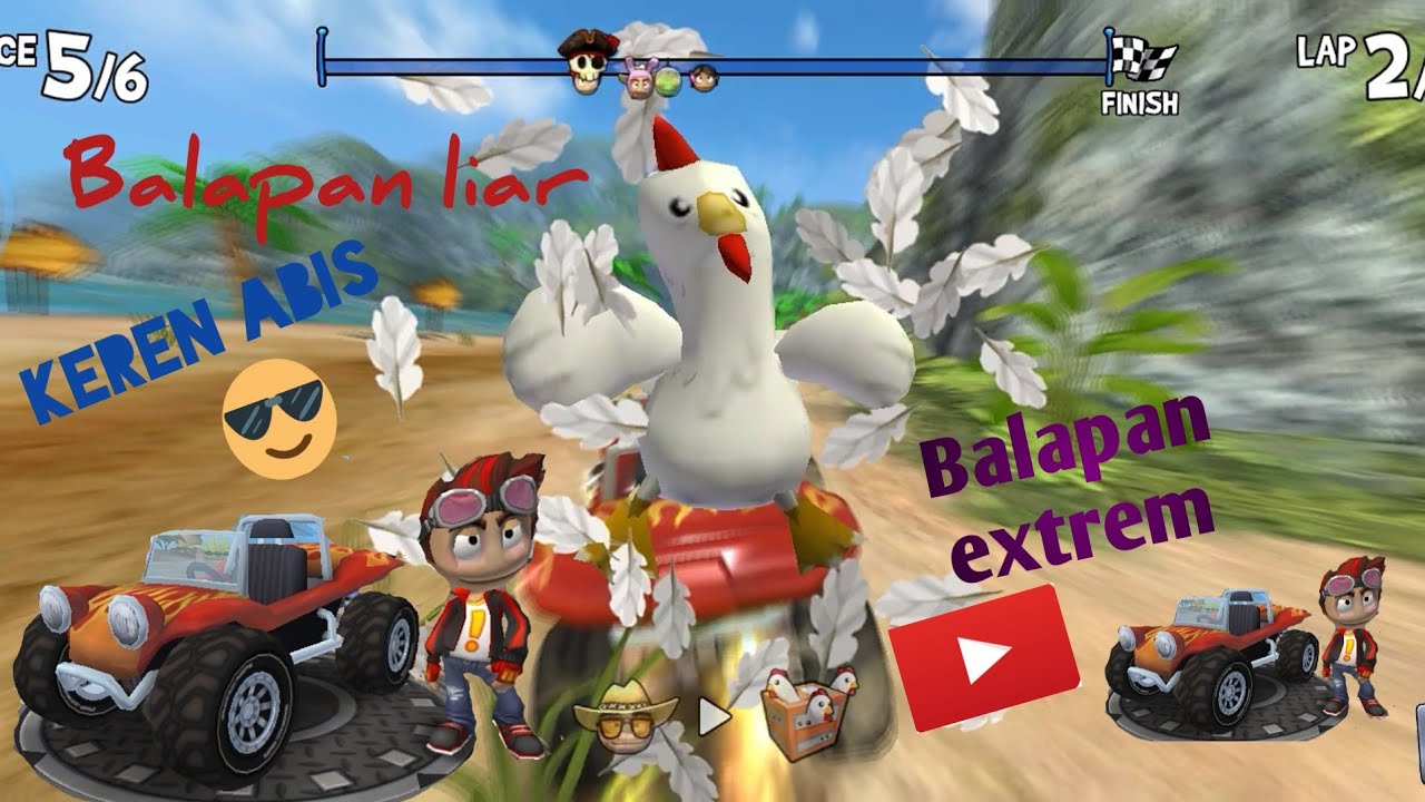 Game Balapan beach buggy || Balapan mobil extreme Funny || balap mobil ...