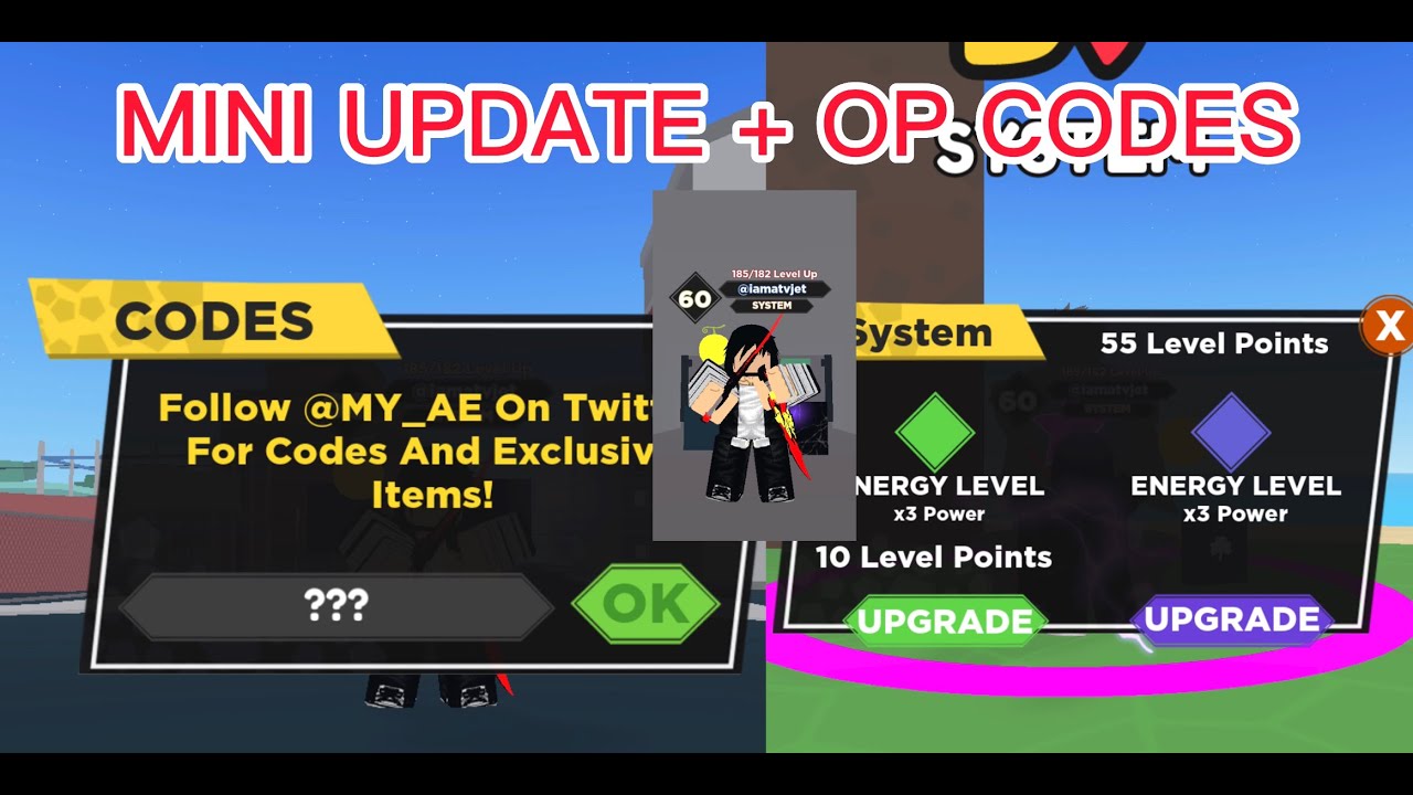 ANIME EVOLUTION SIMULATOR MINI UPDATE + OP CODES - YouTube