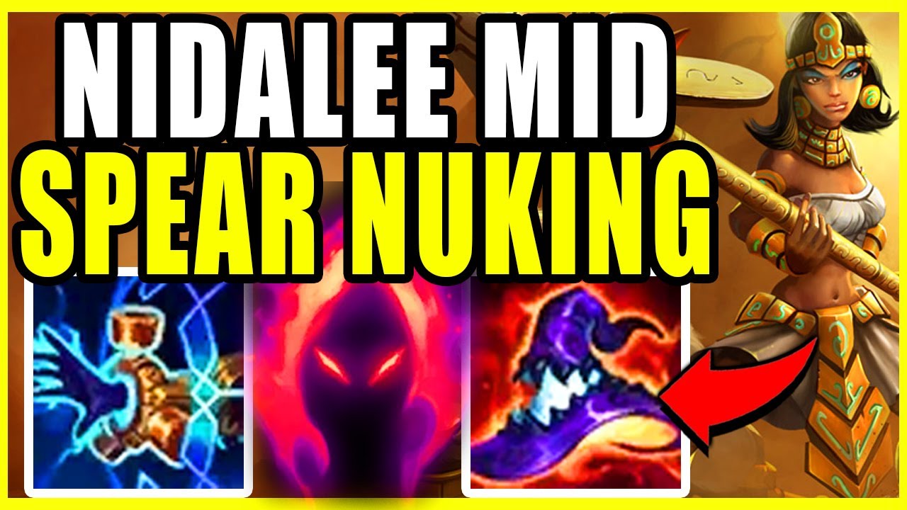 NIDALEE MID SEASON 11 SPEAR NUKING ITEMS! LITERAL 1 SHOTS IN SEASON 11 ...