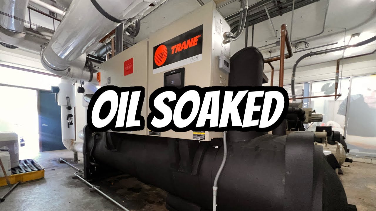 Air Handler Blowing Warm Air And Trane RTHD Chiller Leak … Yep That’s ...