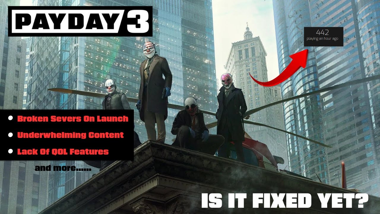 Payday 3, Is It Fixed Yet? (Review) - YouTube