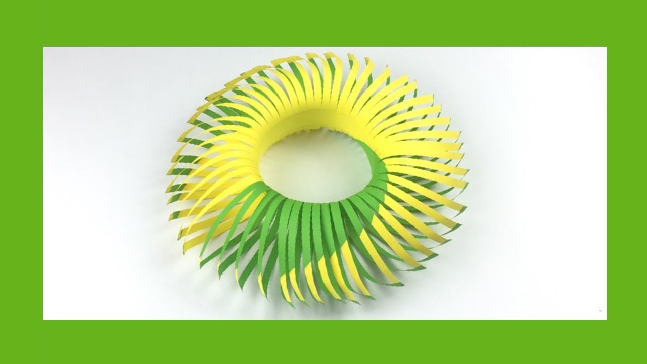 3D Paper Leaves | Paper Leaf Crown | Paper Crown | Paper Crafts - YouTube