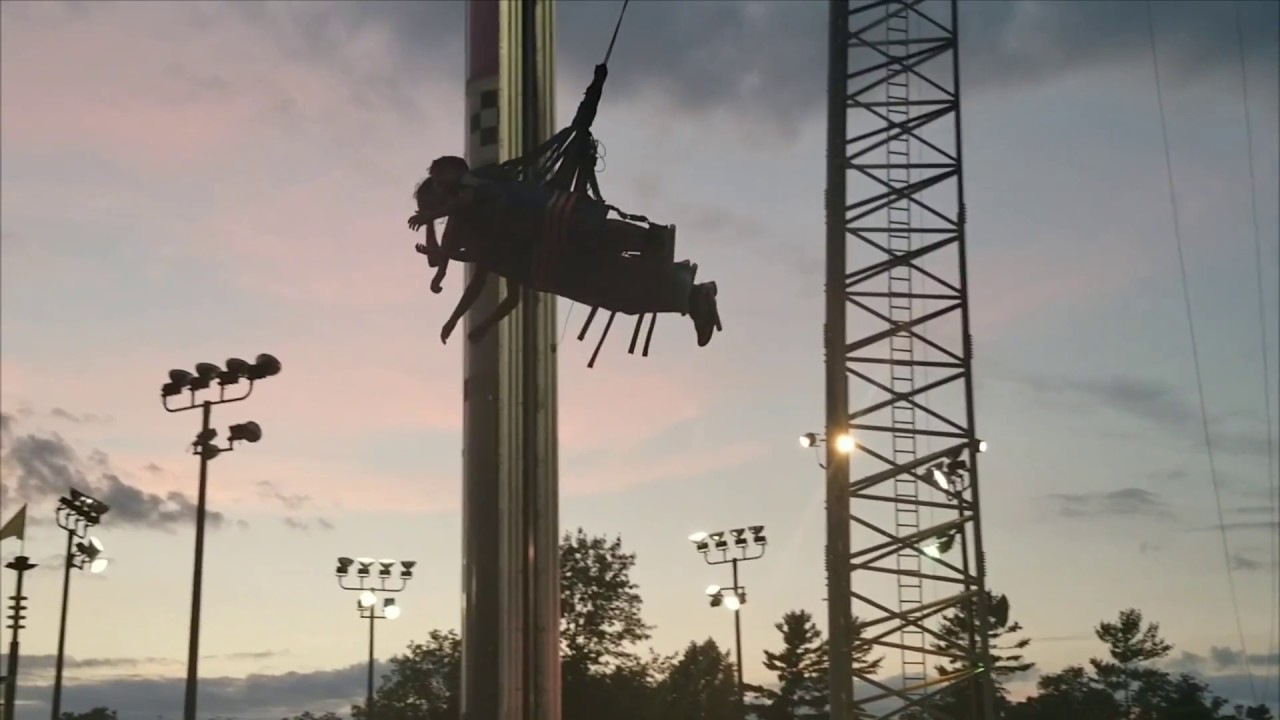 The kids first time at Extreme skyflyer - YouTube