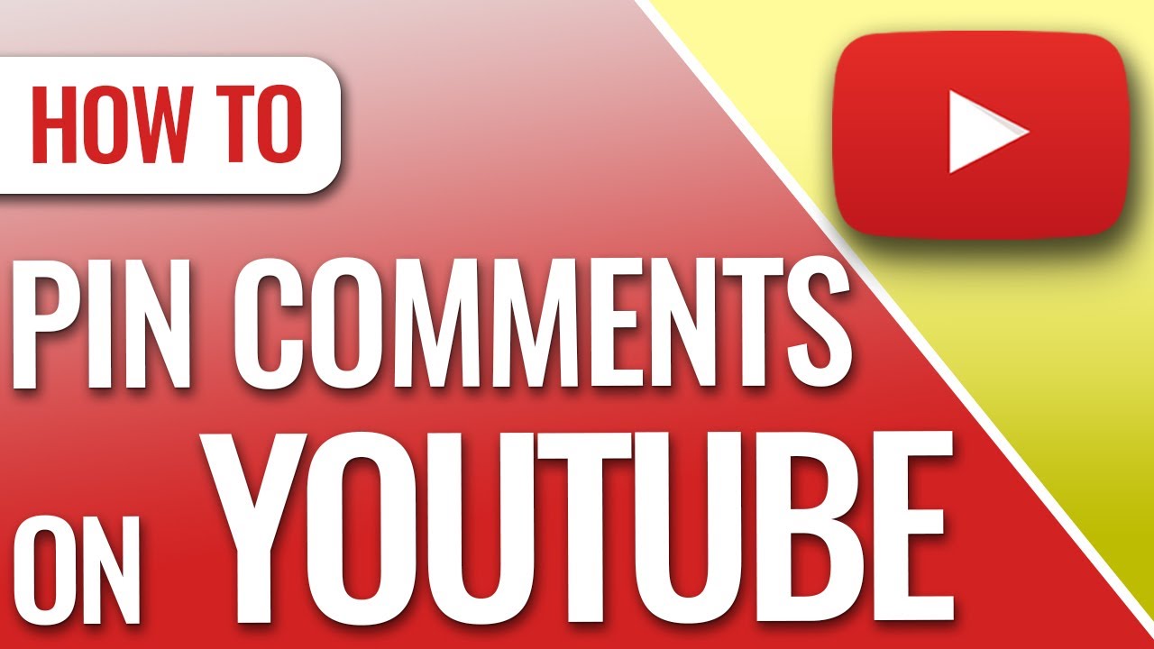 How To Pin Comments on YouTube - YouTube