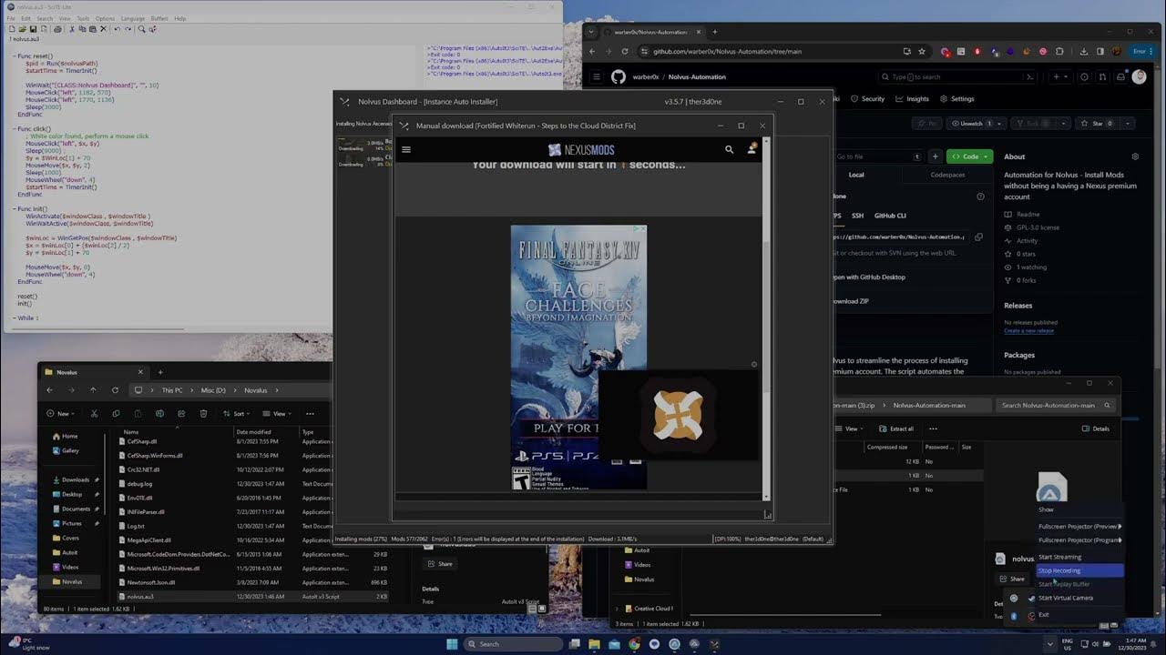 Install Nolvus Mods Without Nexsus premium account - Skyrim - YouTube