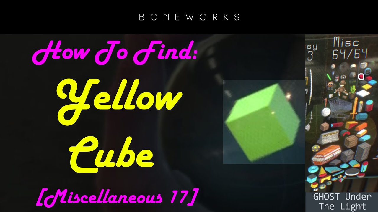 How To Find: Yellow Cube 🟨 | Miscellaneous 17/64 - YouTube