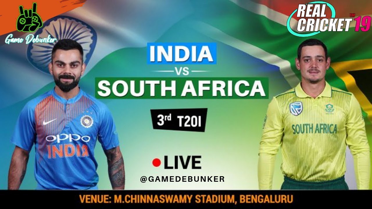 indvssa t20 realcricket19 India Vs South Africa 3rd T20 Match Live indvssa-t20-realcricket19-india-vs-south-africa-3rd-t20-match-live