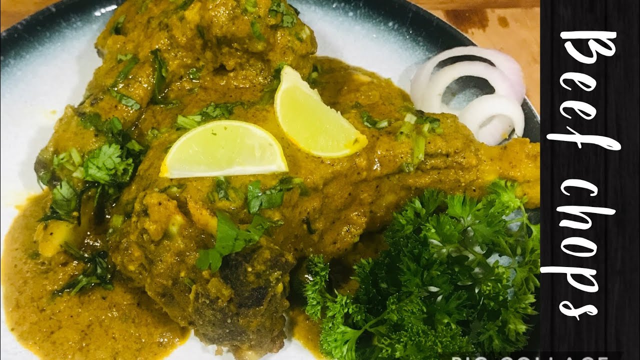 Restaurant style beef chops recipe // creamy and spicy beef chops ...