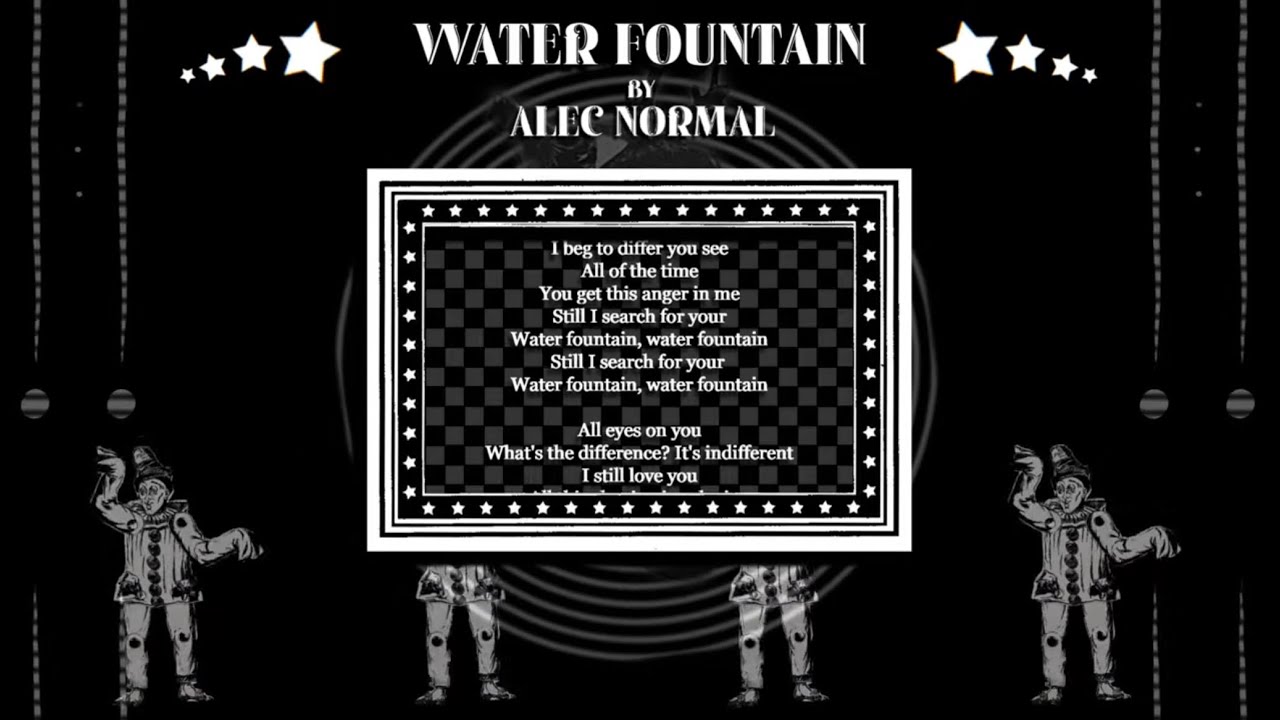 Water Fountain - Alec Normal - YouTube