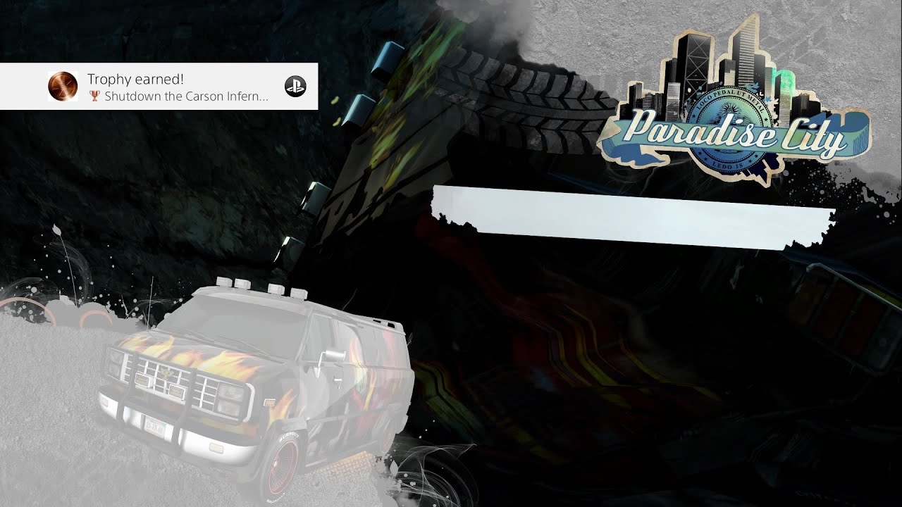 Burnout Paradise Remastered - Shutdown the Carson Inferno Van - YouTube