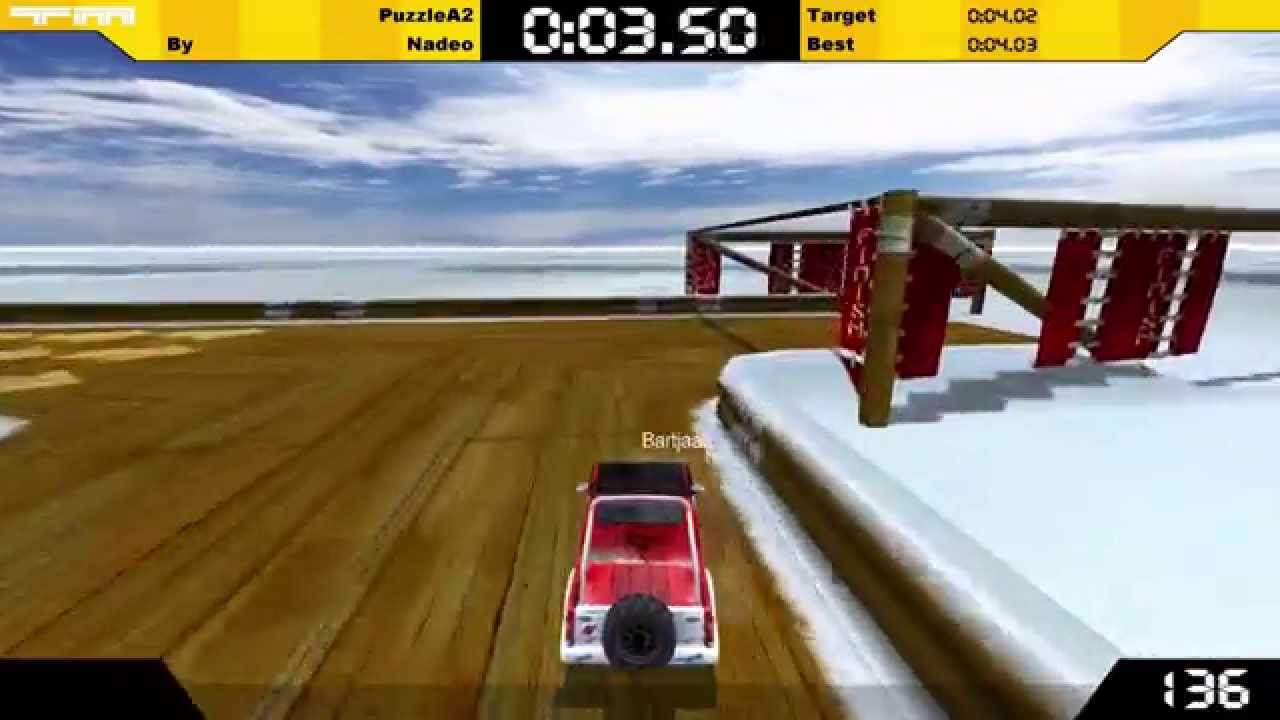 Trackmania - Puzzle: A2 (2003) [WINDOWS] - YouTube