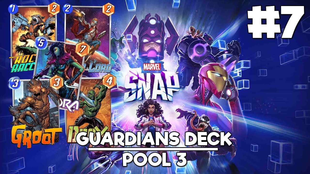 Guardians of the Galaxy Deck!? | SEASON 8 Ladder Grinding | Marvel SNAP Pool 3! - YouTube