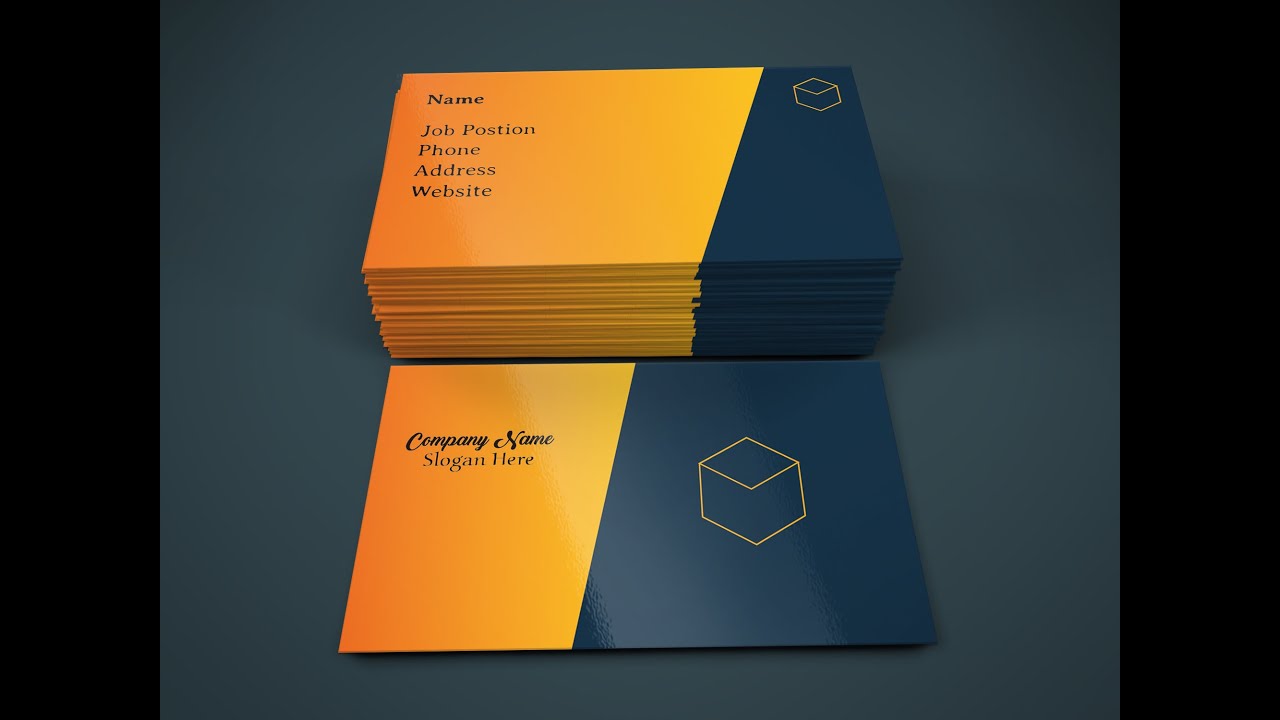 Create Name Card 3 - YouTube