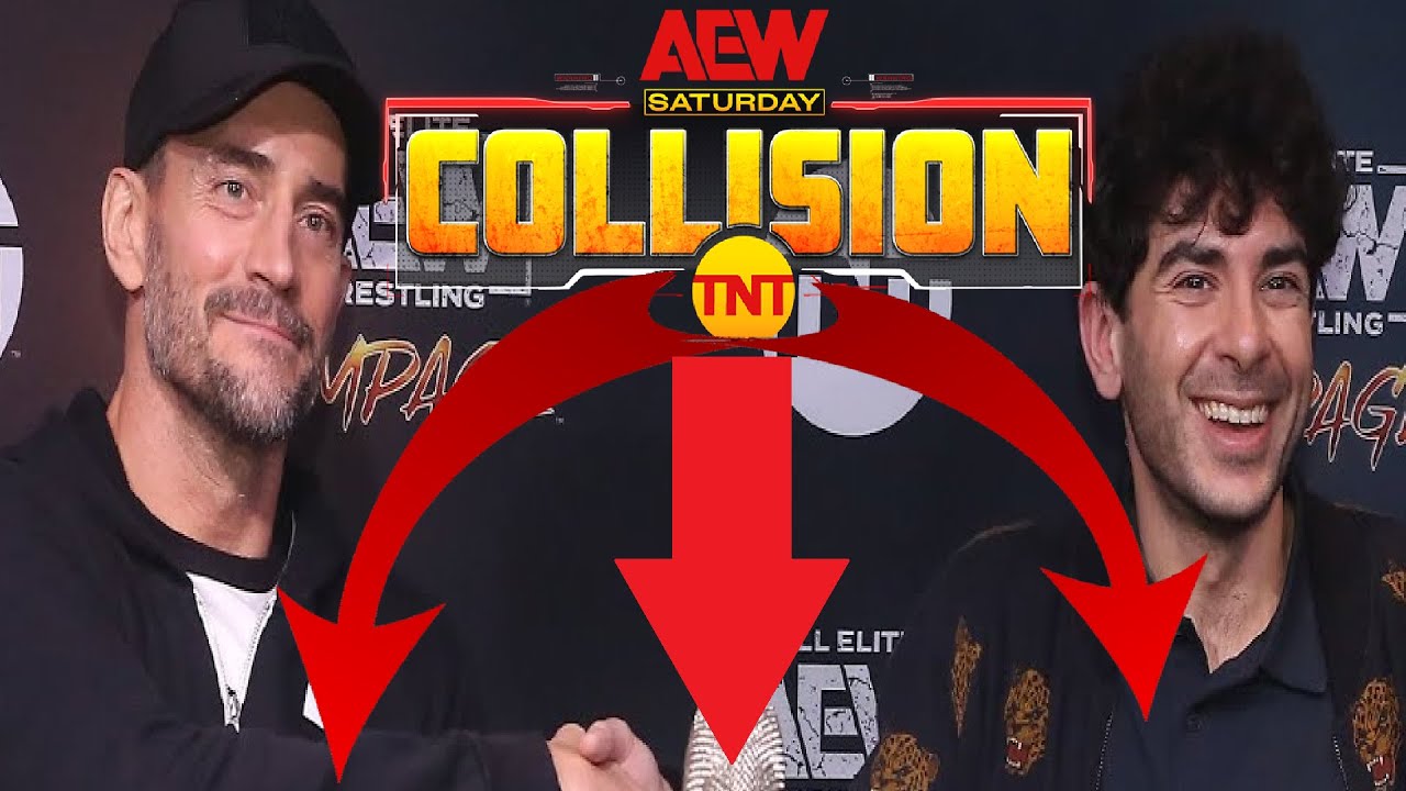 AEW COLLISION LOSE QUARTER OF THEIR AUDIENCE!!! - YouTube