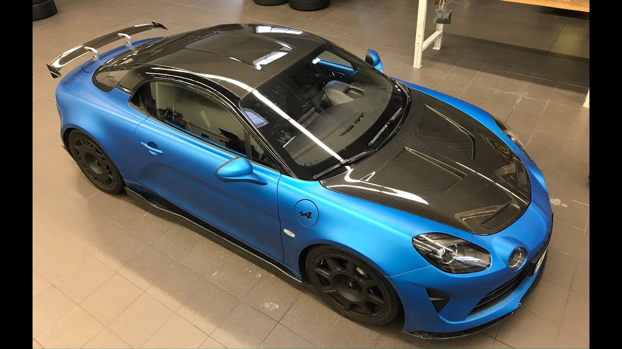 Alpine A110 R Nürburgring fly by - YouTube