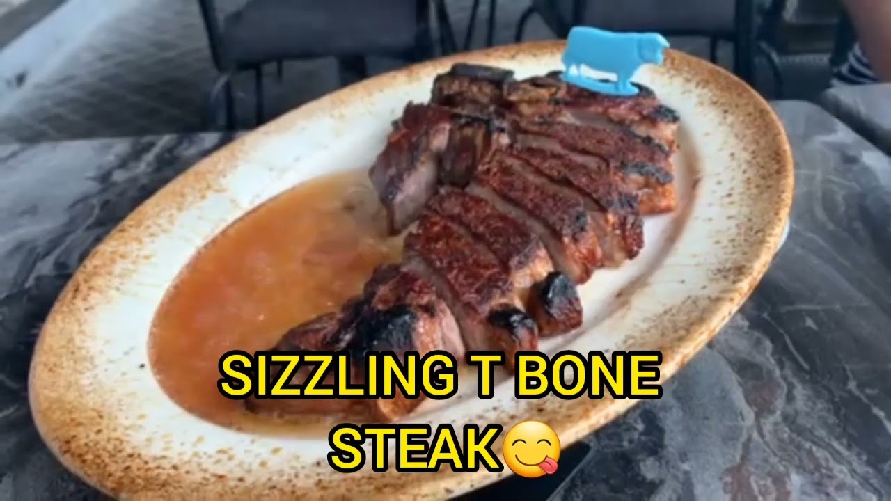 SIZZLING T-BONE STEAK/SHORTS - YouTube