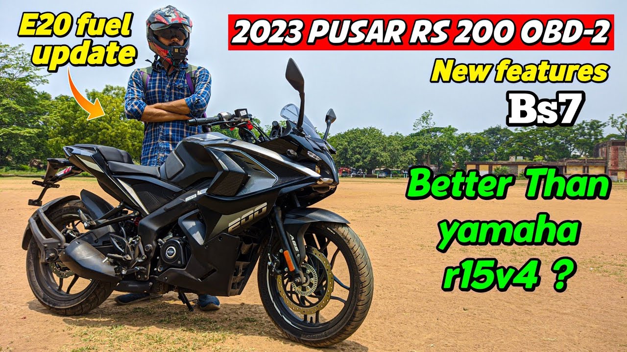 2023 Pulsar RS 200 Bs7 OBD-2 E20 fuel update || Ride Review - Better ...