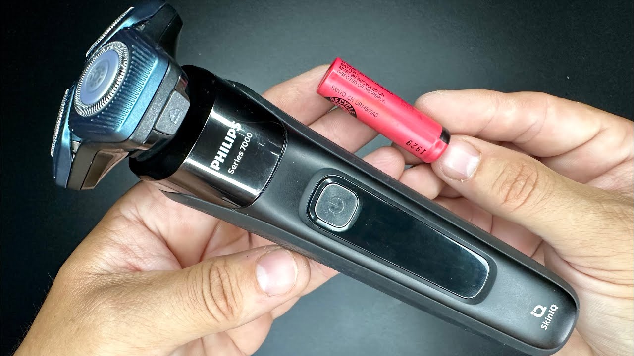 Philips shaver series 7000 8000 disassembly Battery Replacement - YouTube