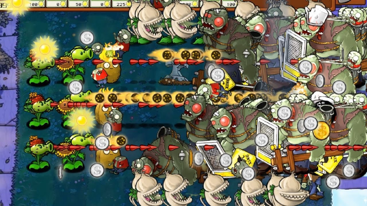 Plants vs Zombies | PvZ Hybrid | 99 Sun Bomb - YouTube