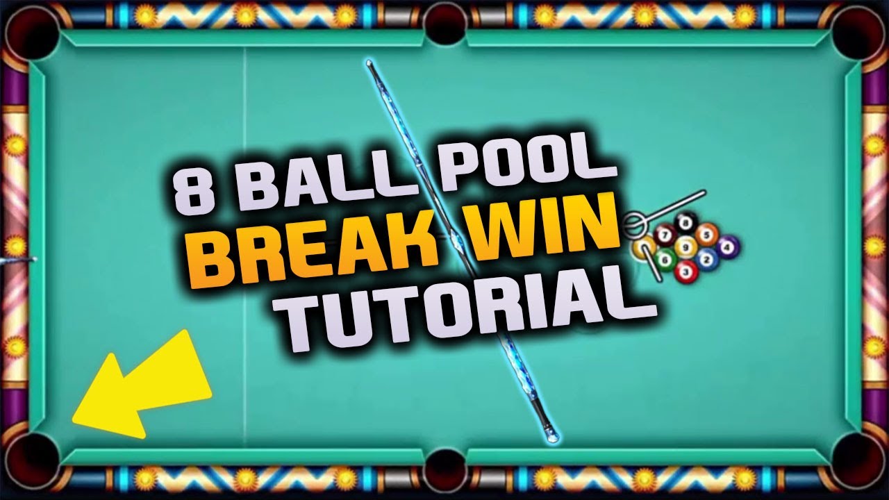 Lucky Gaming Tutorial 8 BALL POOL Break Win Tips 😍 - YouTube