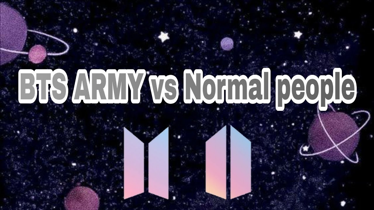 BTS ARMY Vs Normal People #chooseyourgift #bts #challenge #video - YouTube