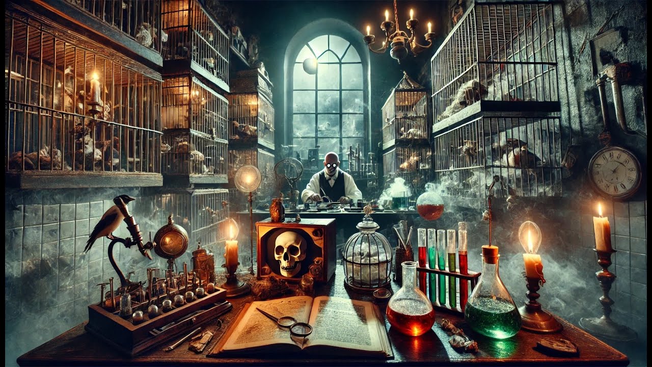 💀 Welcome to the Mad Scientist Lab - 🎃 Spooky Halloween Music ...