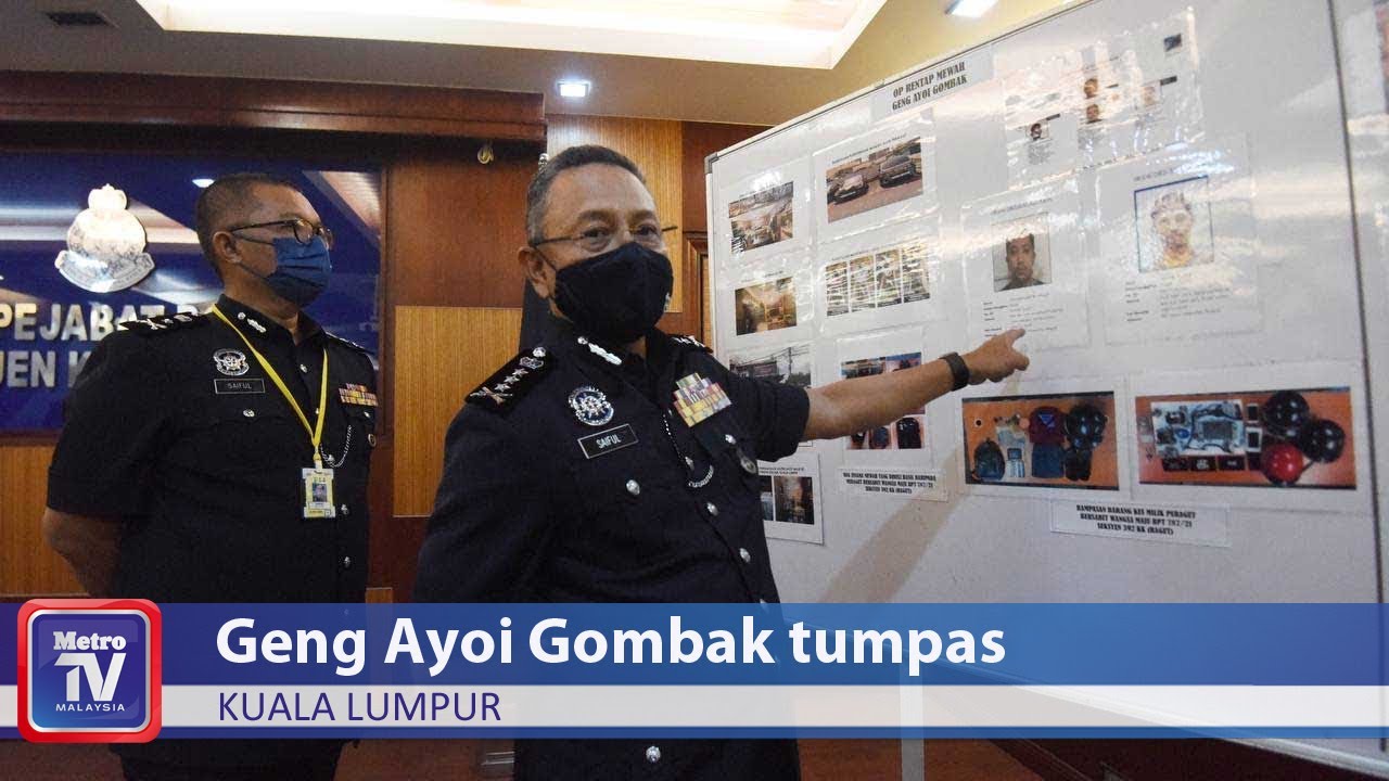 Kumpulan jenayah ragut Geng Ayoi Gombak tumpas - YouTube