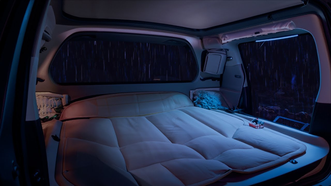 🌧️ Sleep Oasis: Blissful Rain Sounds Inside Car 🚗😴 | Beat Insomnia ...