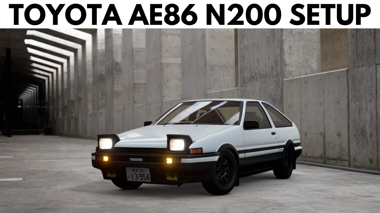 GT Sport - Toyota AE86 CIRCUIT SETUP (N200) - YouTube
