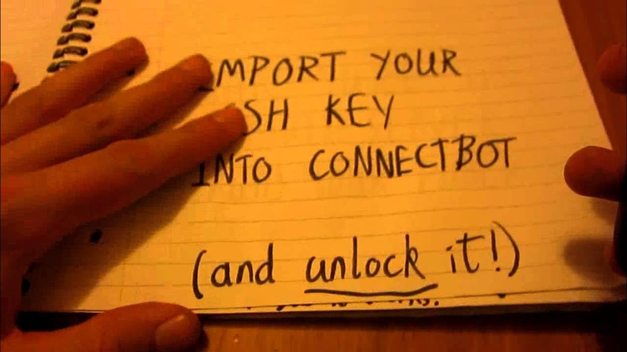 Using ConnectBot as an ssh-agent with Agit (the Android Git Client) - YouTube