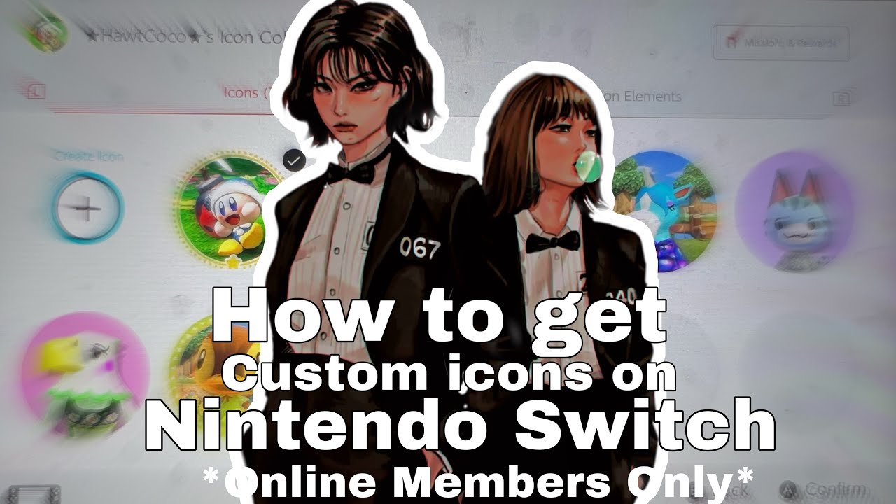 How to get a custom icon on the Switch - YouTube